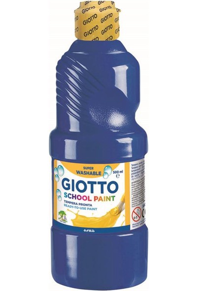 Giotto 535317 Guaj Boya Koyu Mavi 500 Ml
