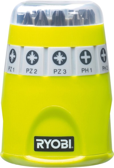 Ryobi RAK10SD 10 Parça Bits Uç Seti Ryobi RAK10SD 10 Parça Bits Uç Seti