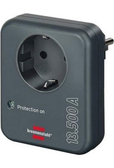 Brennenstuhl Primera Line 13.500 mAh Akım Korumalı Uzatma Priz Tekli Siyah Brennenstuhl Primera Line 13.500 mAh Akım Korumalı Uzatma Priz Tekli Siyah