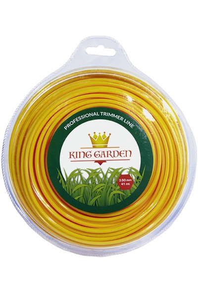 Kıng Garden Tırpan Misinası Ot Çim Kesme İpi 3.50 Mm - 41 M