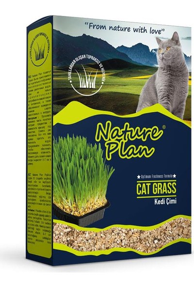 Nature Plan Premium Kedi Çimi Nature Plan Premium Kedi Çimi