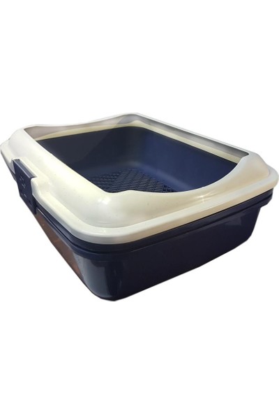 Strongcage Elekli Açık Kedi Tuvaleti 50X40X18,5 Cm Strongcage Elekli Açık Kedi Tuvaleti 50X40X18,5 Cm