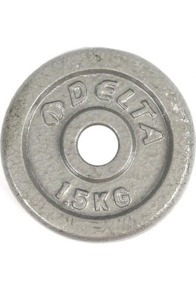 Delta Gri Döküm Plaka ( Çiftli ) 1,5 KG x 2 Adet DS 7215