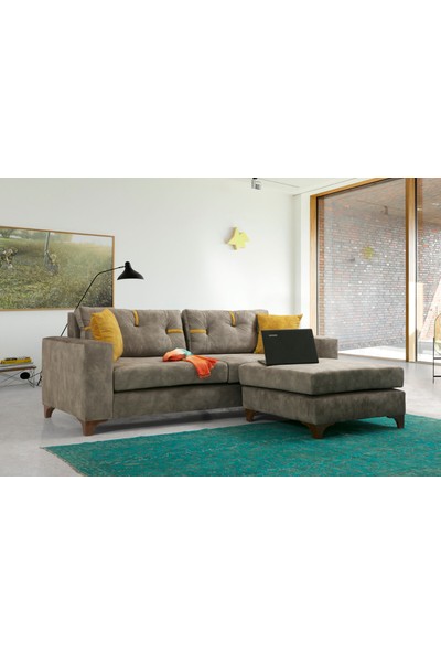 Hepsi Home Comfort Köşe Koltuk Takımı Vizon Hepsi Home Comfort Köşe Koltuk Takımı Vizon