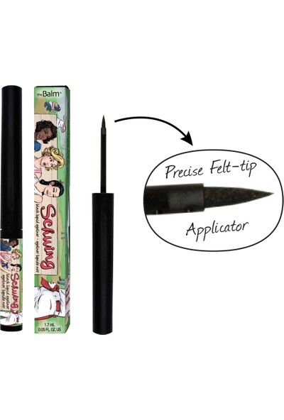 The Balm Schwing Black Liquid Eyeliner 1.7 ML