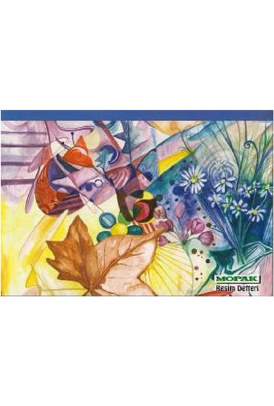 Mopak A4 Resim Defteri 40 yaprak Karton Kapak