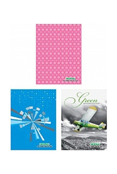 Mopak A4 40 Yaprak Kareli Karton Kapak Okul Defteri