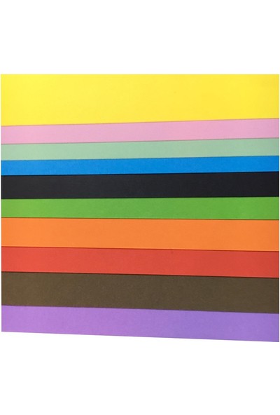 Komeks 50x70 cm Fon Kartonu 10'lu 10 Renk Hamurdan Boyama 120 gr. Komeks 50x70 cm Fon Kartonu 10'lu 10 Renk Hamurdan Boyama 120 gr.