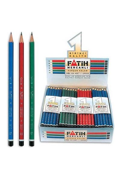 Fatih Mercanlı Kurşun Kalem 12 Adet