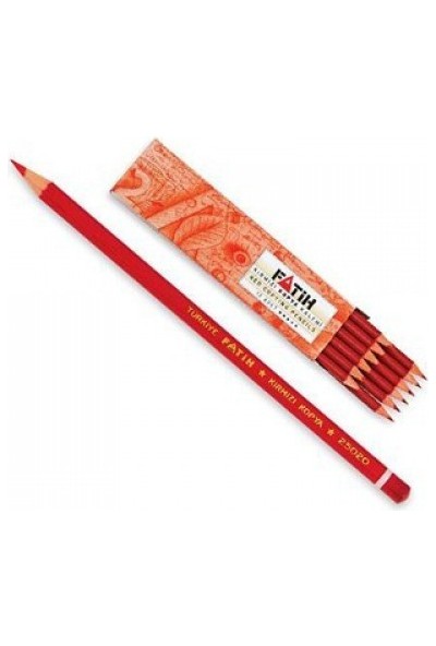 Fatih Kırmızı Kopya Kalemi 12 Adet Fatih Kırmızı Kopya Kalemi 12 Adet