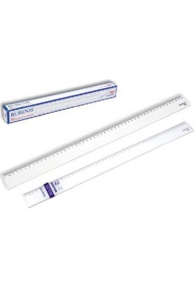 Rubenis 50 cm Cetvel Plastik