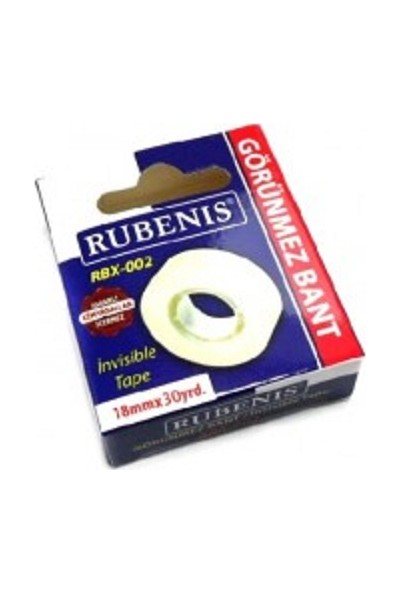 Rubenis Görünmez Bant 18*30 Rubenis Görünmez Bant 18*30