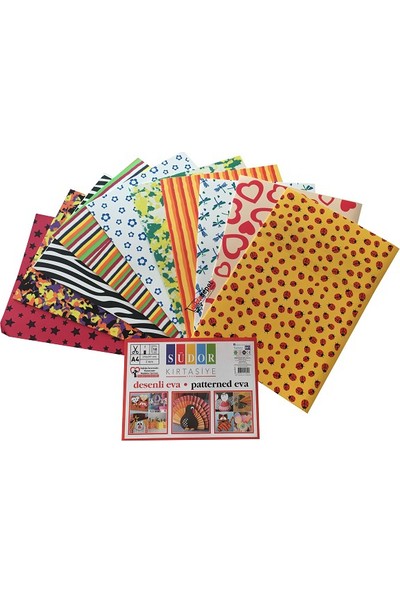 Südor Eva 20X30 Cm 2 Mm 10 Renk Desenli Sk19