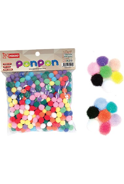 Mikro Pnc-10 200 lü Ponpon 10 mm.