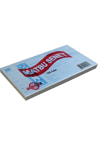 Altınyıldız Matbu Senet Bono 100 Adet Altınyıldız Matbu Senet Bono 100 Adet