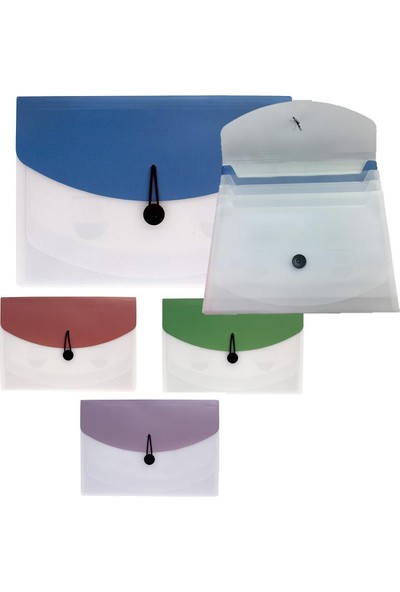 Ofica 4 İşlevli Akordiyon Dosya FD-3010