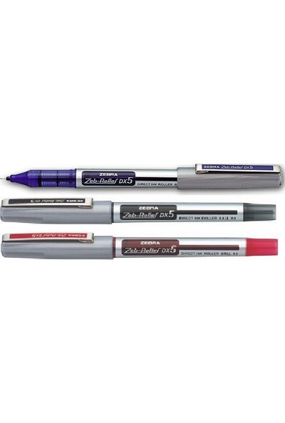 Zebra İğne Uçlu Roller Kalem 0.5 mm Kırmızı Zebra İğne Uçlu Roller Kalem 0.5 mm Kırmızı