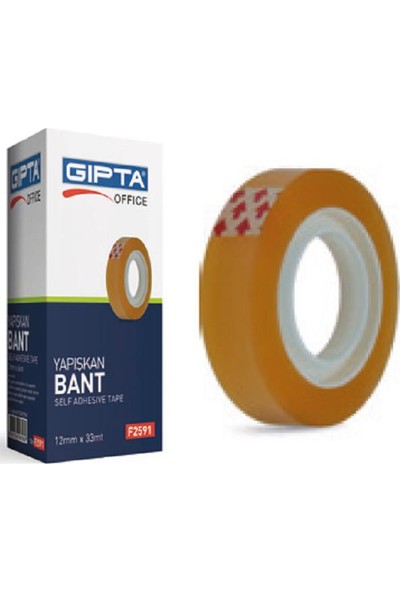 Gıpta Yapışkan Bant 12 mm x 33 metre