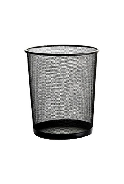 Ofica Tel Çöp Kovası Siyah 26x22x28 cm