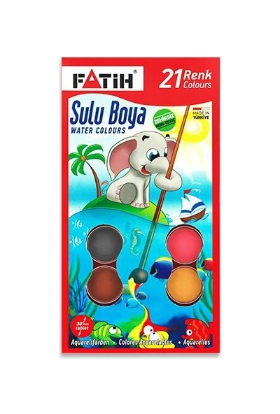 Fatih Sulu Boya K-21 Big Size 21 Renk