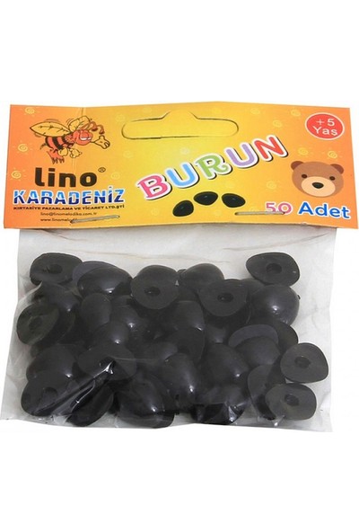Lino Plastik Burun 10x15 mm 50 Adet