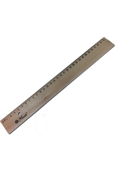 Masis Ahşap Tahta Cetvel 30 cm Masis Ahşap Tahta Cetvel 30 cm