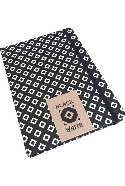 Lizy 14x20 cm Sert Kapak Lastikli Siyah Defter 100 Yaprak 90 gr Lizy 14x20 cm Sert Kapak Lastikli Siyah Defter 100 Yaprak 90 gr