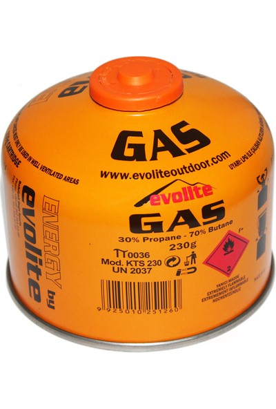 Evolite Butan Propane 230 Gr Vidalı Kartuş Evolite Butan Propane 230 Gr Vidalı Kartuş