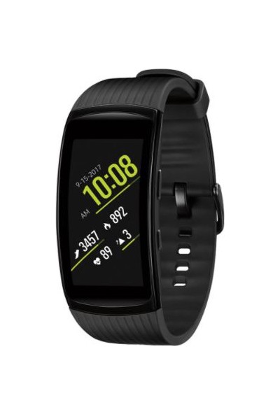 Samsung Gear Fit2 Pro - Uzun Kayış - Siyah