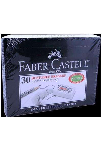 Faber-Castell 7086/30 Beyaz Silgi Faber-Castell 7086/30 Beyaz Silgi