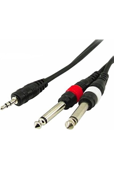 Elektromer 3.5 Mm Stereo Mono Erkek Kablo Elektromer 3.5 Mm Stereo Mono Erkek Kablo