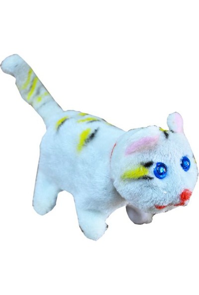 Can Oyuncak Yürüyen Pilli Kedi