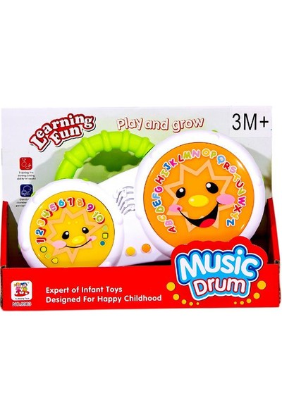 Can-Em Oyuncak 9903 Kutulu Müzikli Pilli Davul Can-Em Oyuncak 9903 Kutulu Müzikli Pilli Davul