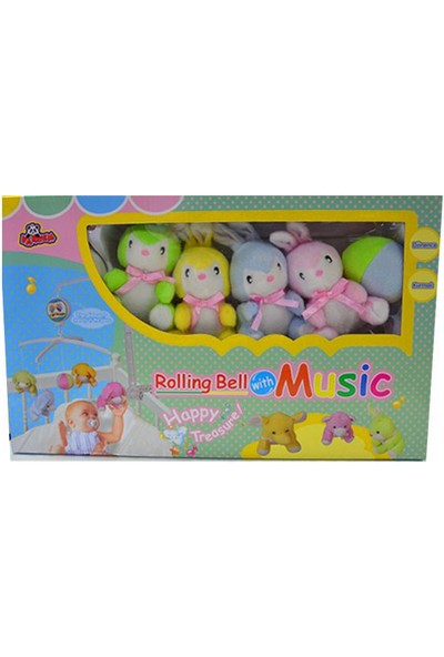 Vardem Oyuncak 5203Abcd Kutulu Pelüş Dönence 4Asst