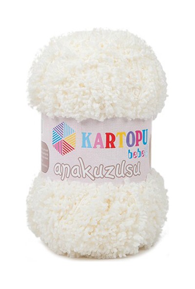 Kartopu Anakuzusu El Örgü İpi - (Bebek Yünü)
