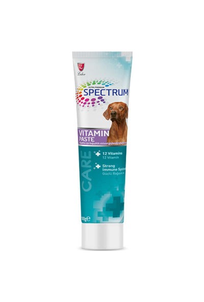 Spectrum 12 Vitamin Bağışıklık Sistemi Destekleyici Köpek Macunu 100 Gr Spectrum 12 Vitamin Bağışıklık Sistemi Destekleyici Köpek Macunu 100 Gr