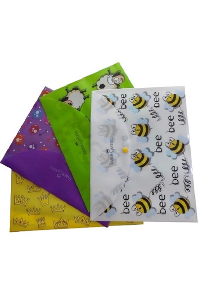 Faber-Castell Çıtçıtlı Dosya