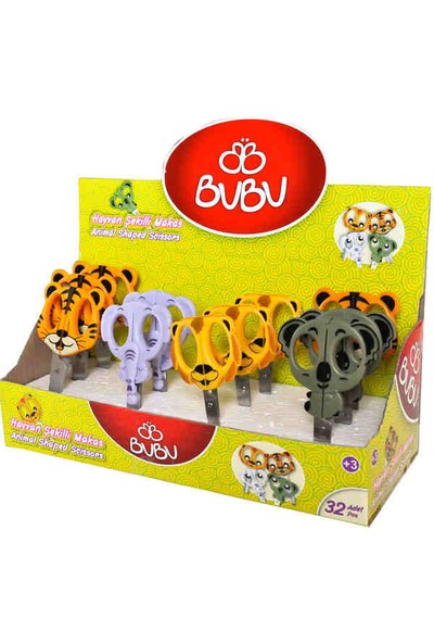 Bubu Hayvanlı Hayvan Şekilli Makas Bubu Hayvanlı Hayvan Şekilli Makas