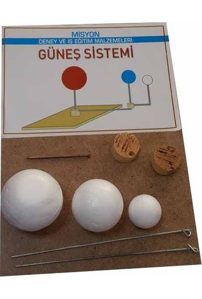 Misyon Güneş Sistemi Deney ve İş Eğitimi Malzemeleri Misyon Güneş Sistemi Deney ve İş Eğitimi Malzemeleri