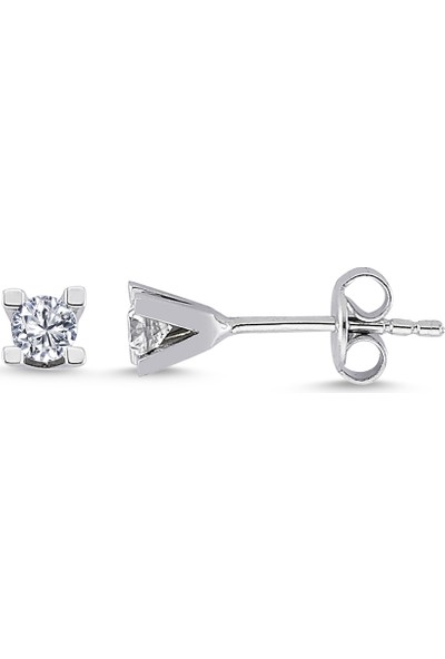 Craft Pırlanta 0.40 Karat Pırlanta Tektaş Küpe Craft Pırlanta 0.40 Karat Pırlanta Tektaş Küpe