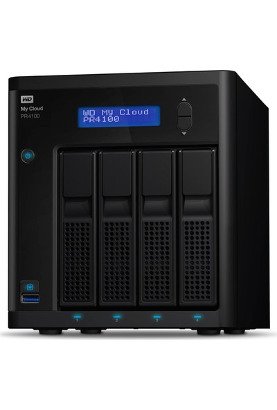 WD My Cloud Pro Serisi PR4100 8TB Nas WDBNFA0080KBK