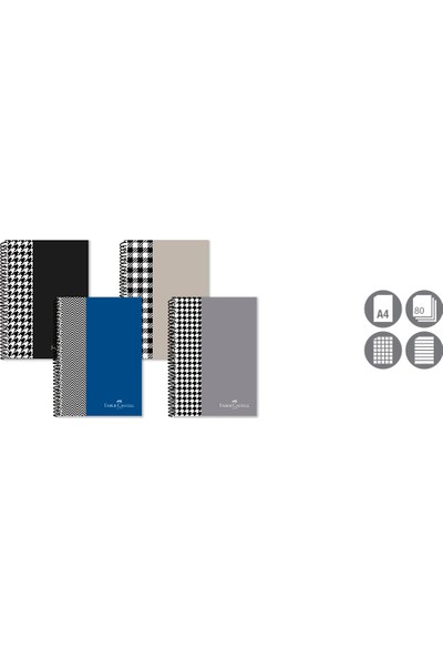 Faber-Castell PP Kpk Kazayagi 80 Yp,Çizgili