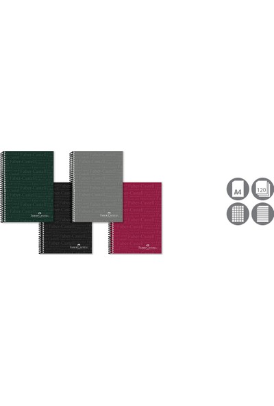 Faber-Castell PP Kpk Typo - Klsk 120 Yp,Kareli Faber-Castell PP Kpk Typo - Klsk 120 Yp,Kareli