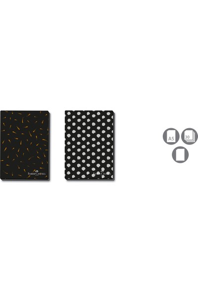 Faber-Castell Karton Kapak Dik A5 Midnight