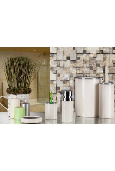 Primanova Lenox Bej Banyo Seti Primanova Lenox Bej Banyo Seti