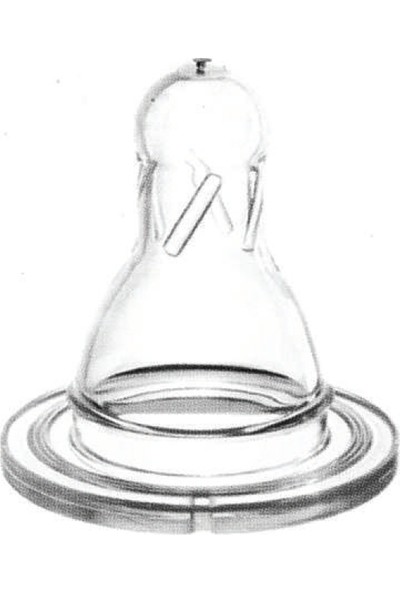 Baby Time Silkon Klasik Biberon Emziği N.1