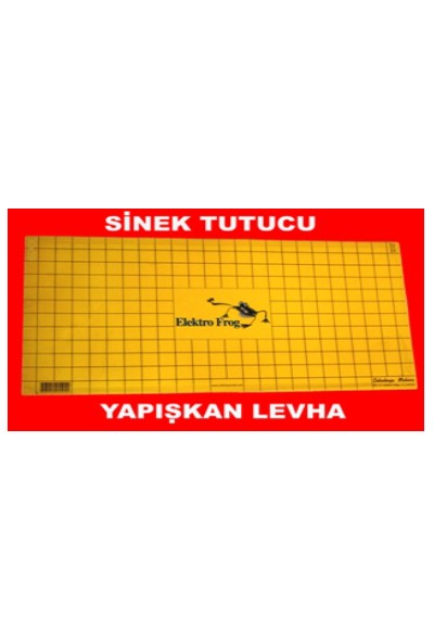 Elektroforg Sinek Öldürücü Yapışkan Levha (30 X 60 Cm) 10 Lu Paket Siyah Elektroforg Sinek Öldürücü Yapışkan Levha (30 X 60 Cm) 10 Lu Paket Siyah