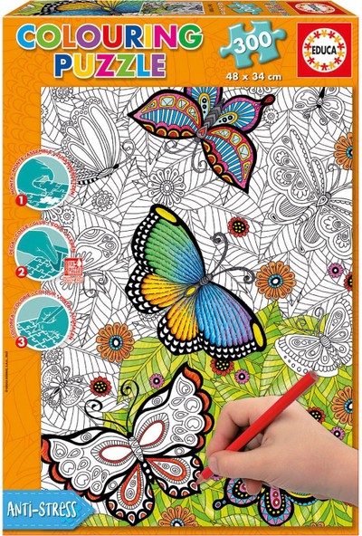 Educa 300 Parça All Good Things Are Wild And Free (Boyamalı Puzzle) Educa 300 Parça All Good Things Are Wild And Free (Boyamalı Puzzle)