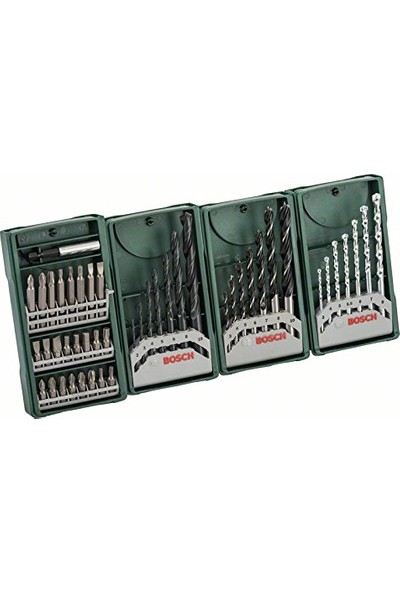 Bosch 2607017071 Çoklu 3+1 Mini X Line Matkap Uçları Seti 4 Set Bosch 2607017071 Çoklu 3+1 Mini X Line Matkap Uçları Seti 4 Set