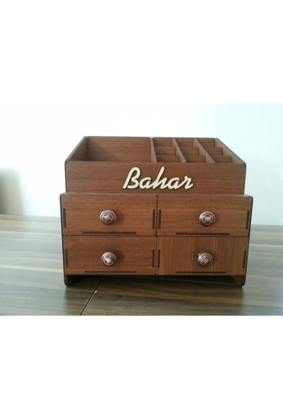 Hedef Hediyelik Kişiye Özel Makyaj Kutusu İsimli